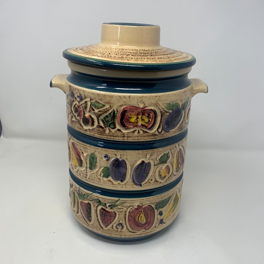 Rumtopf Pot West German Scheurich 1960's LARGE 825-32 - Etsy UK