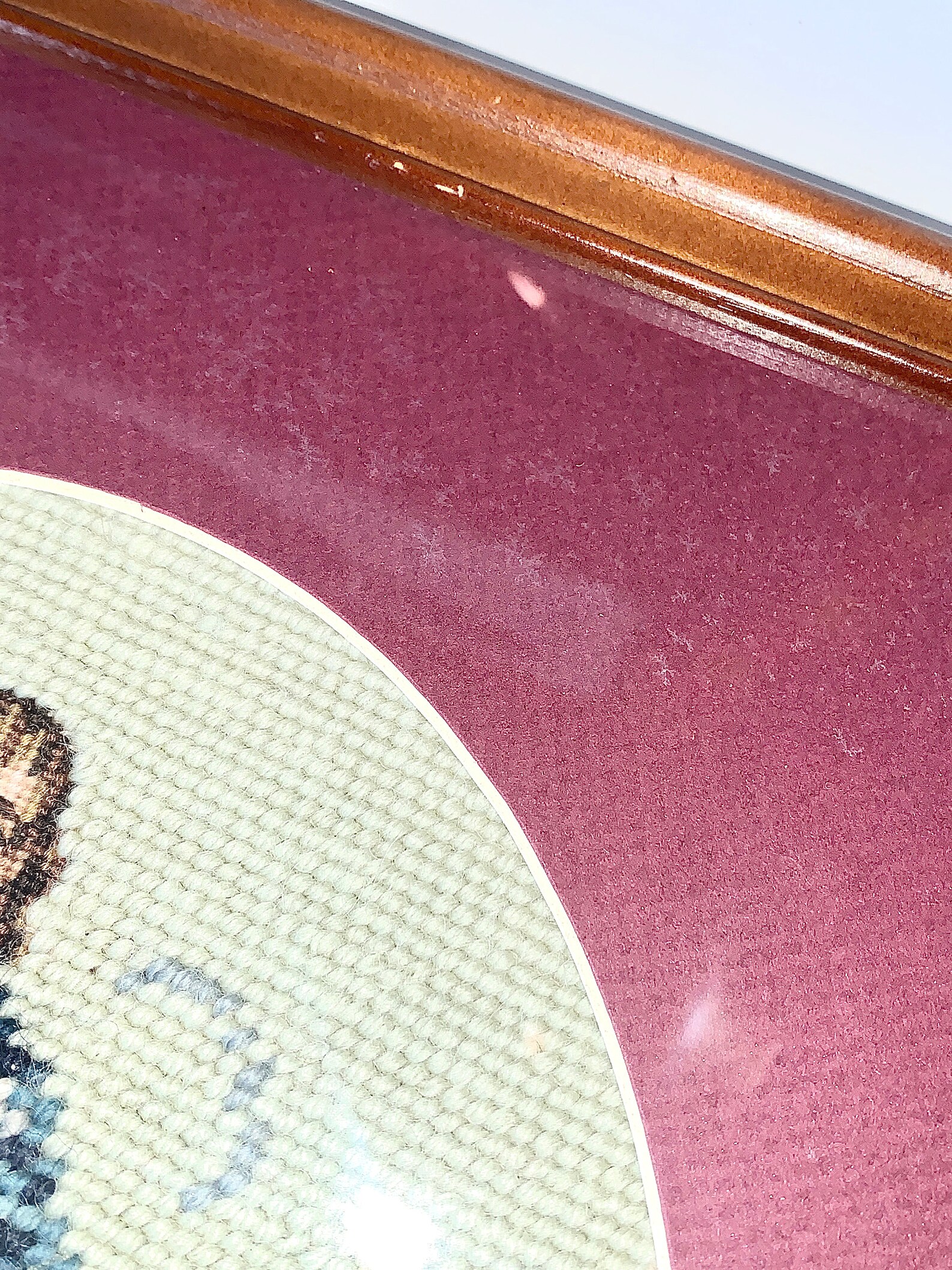 2 Framed Matted Needlepoint Pinkie and Blue Boy - Etsy