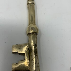 Set of 6 Antique Large Door Keys Brass and Steel - Etsy