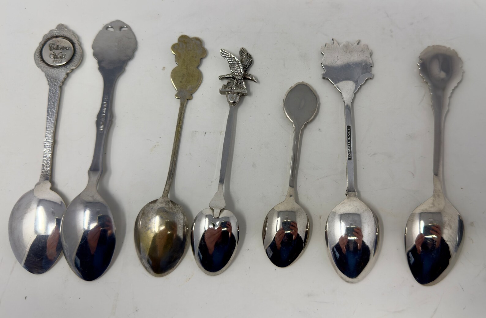 Set of 6 Collector Spoons Hong Kong Singapore Africa 3.54.75 - Etsy