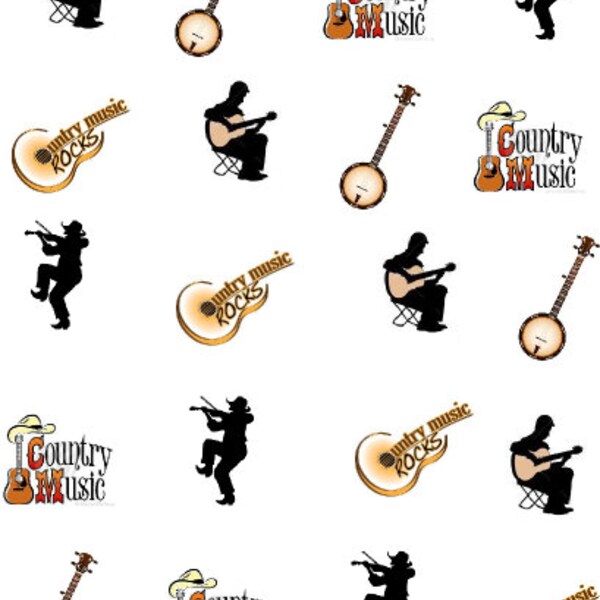 Country Music Decal - Etsy