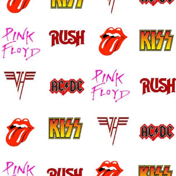 Rock Band Decals - Etsy