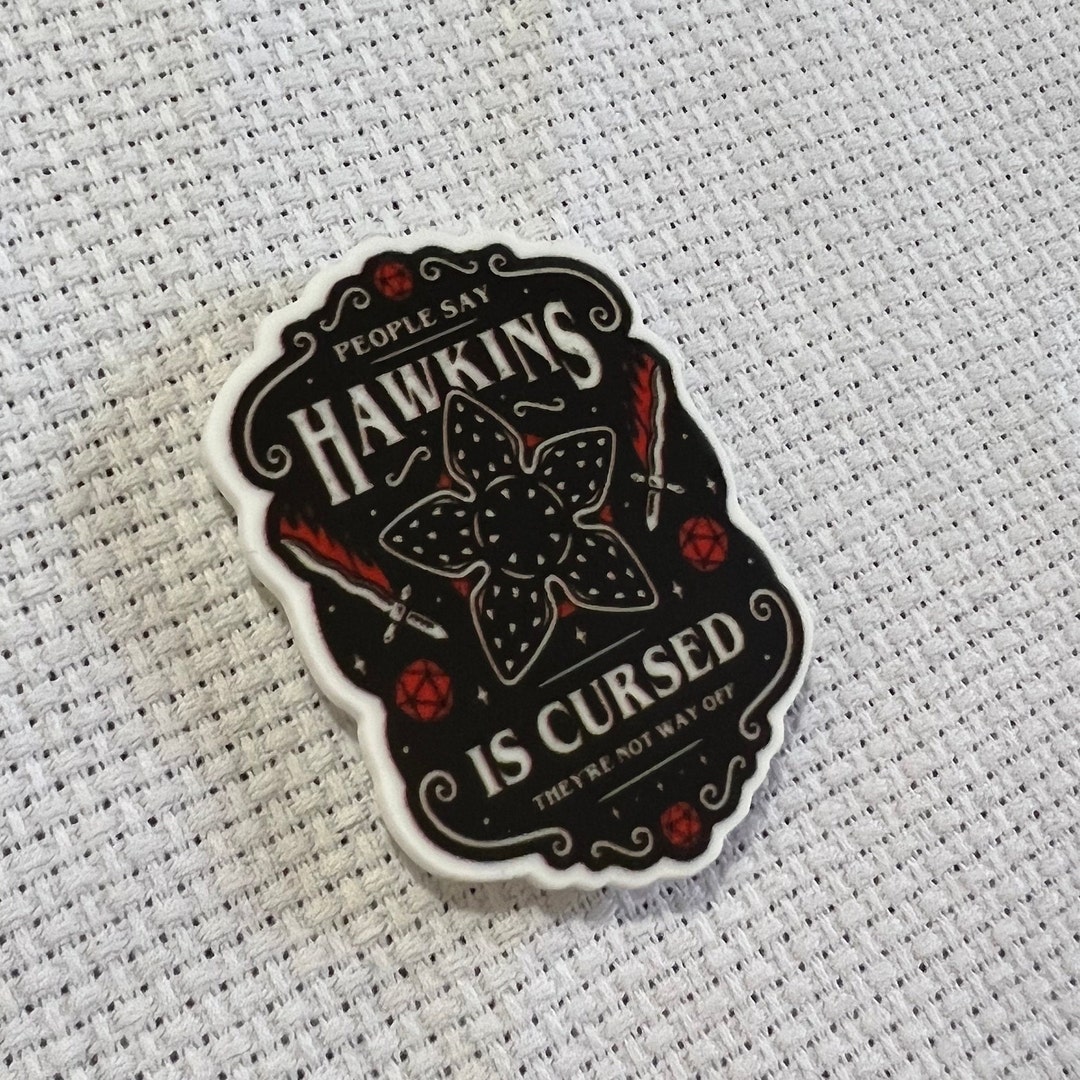 Cursed, Cross Stitch, Embroidery and Planner Accessory, Magnetic Needle ...