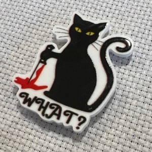 Ms Stabby Kitty Cross Stitch Embroidery and Planner - Etsy