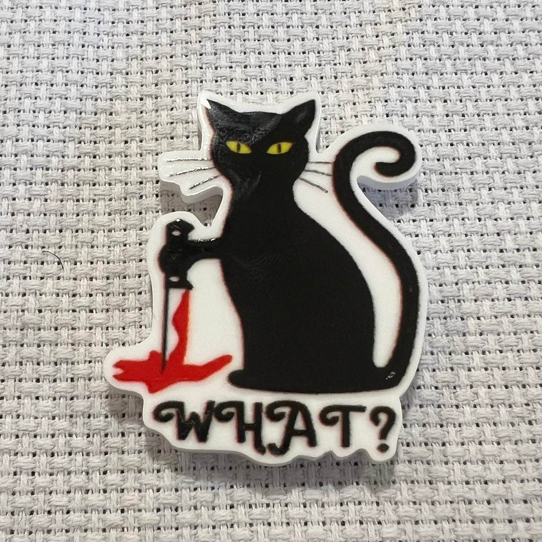 Ms Stabby Kitty Cross Stitch Embroidery and Planner - Etsy