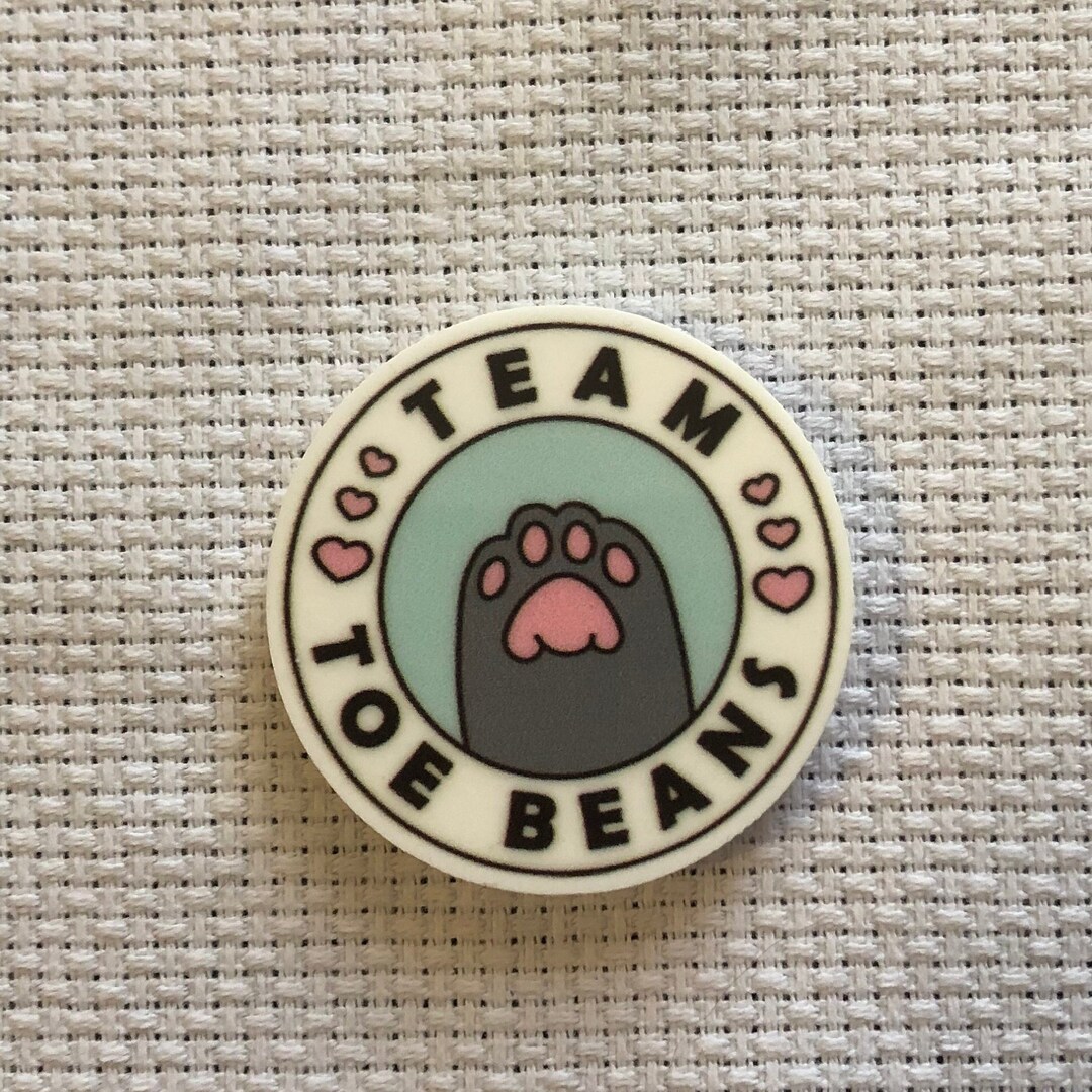 Team Toe Beans, Cross Stitch, Embroidery and Planner Accessory ...