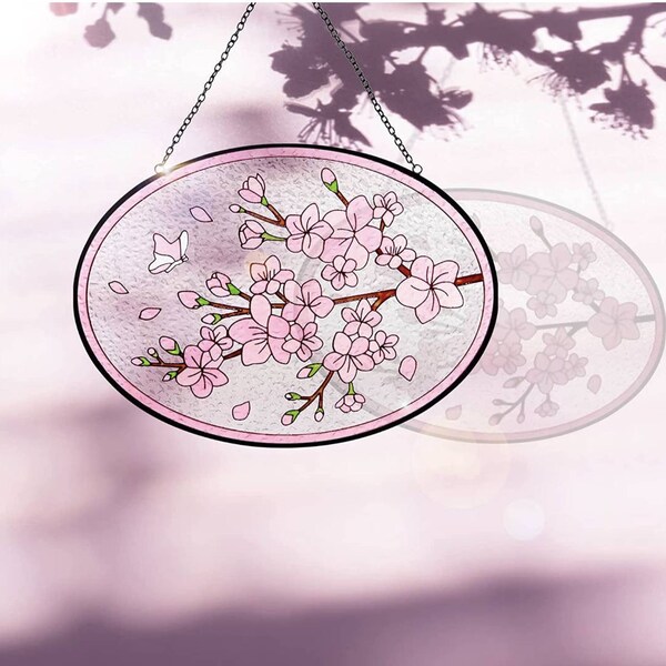Cherry Blossom Glass Tree - Etsy