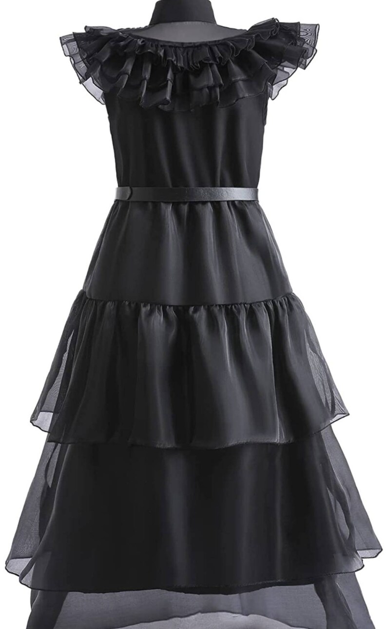 Wednesday Addams KIDS Dress Wednesday Raven Dance Dress - Etsy New Zealand