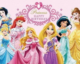 Princess Backdrop | Etsy