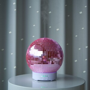 SCANDINORDICA Disco Ball Diffuser Rotating | Maximalist & Eclectic Decor - Etsy