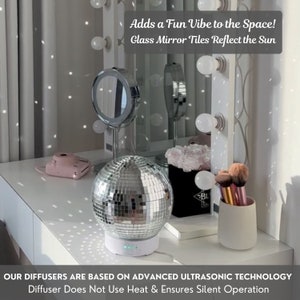 SCANDINORDICA Disco Ball Diffuser Rotating | Maximalist & Eclectic ...