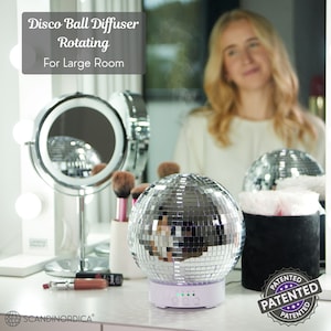 SCANDINORDICA Disco Ball Diffuser Rotating | Maximalist & Eclectic ...