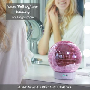 SCANDINORDICA Disco Ball Diffuser Rotating - Etsy
