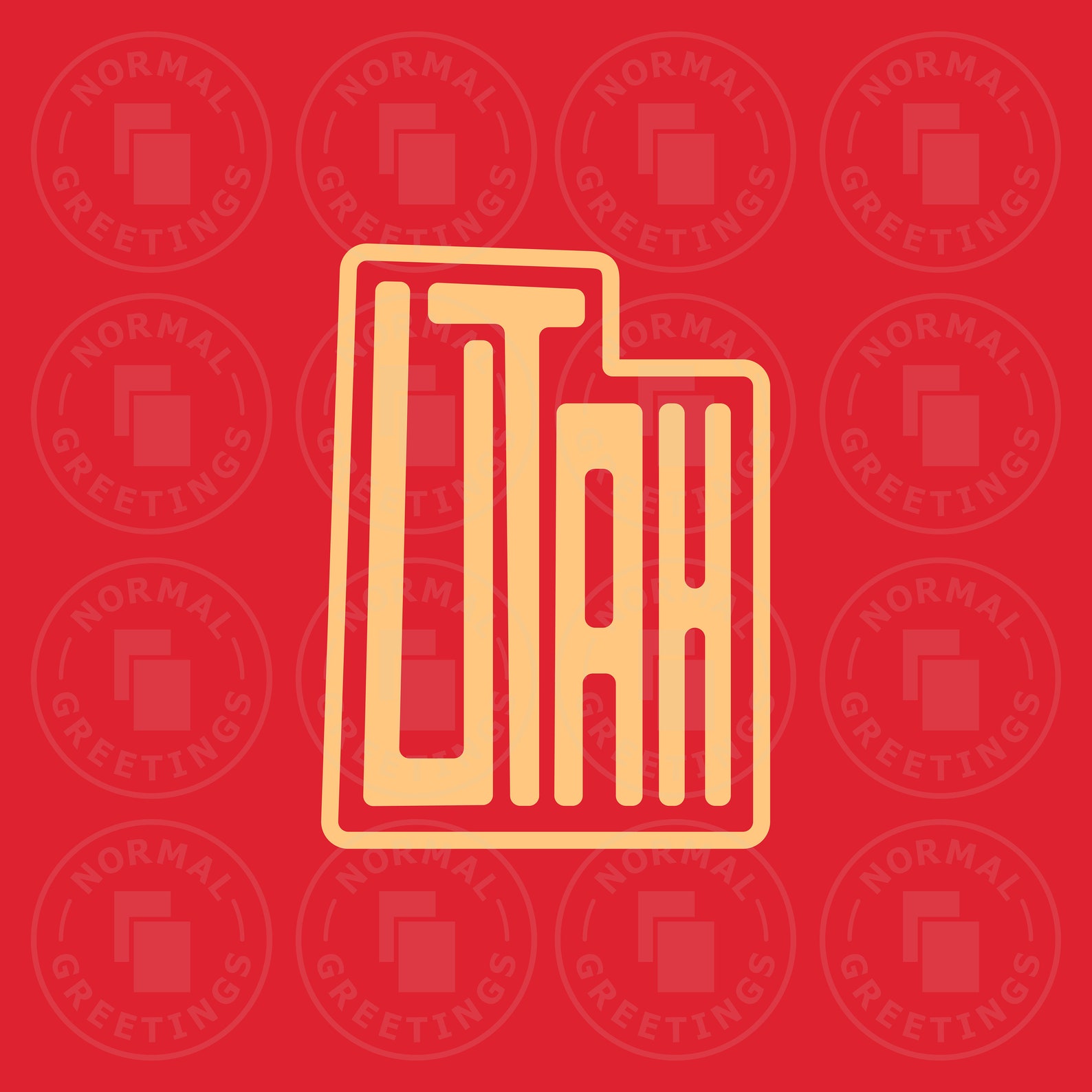 Utah State Shape Outline SVG Cricut Files Cut Files Salt Lake - Etsy