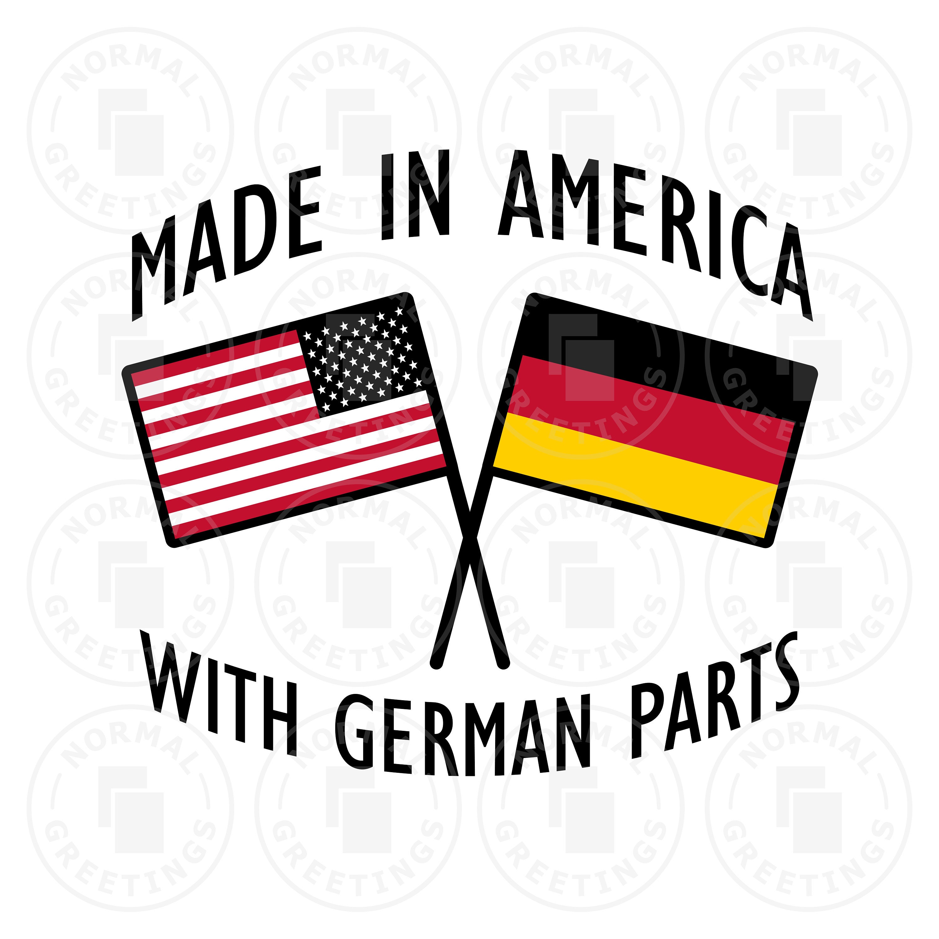 German American Flag