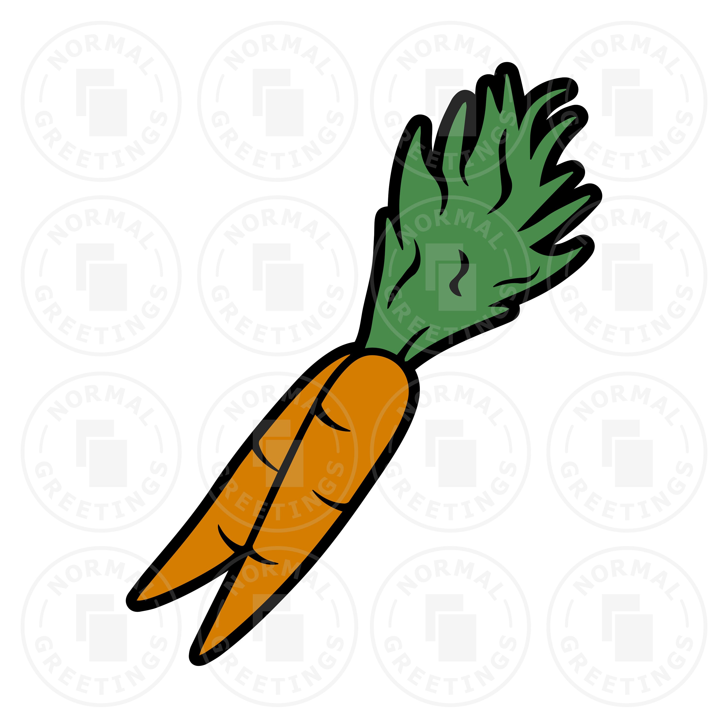 Bunch Carrots Clipart