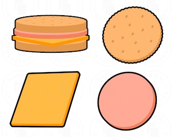 Ritz Cracker Png - Etsy