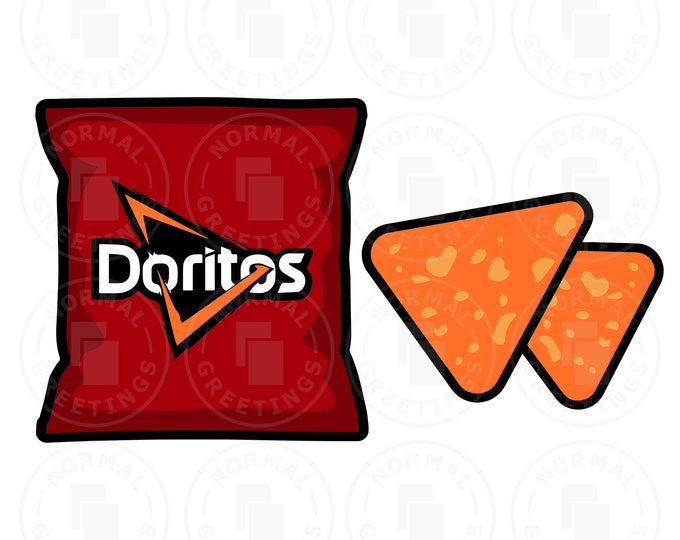 Pringles Potato Chips SVG Can of Pringles Bag of Chips PNG Clip Art ...