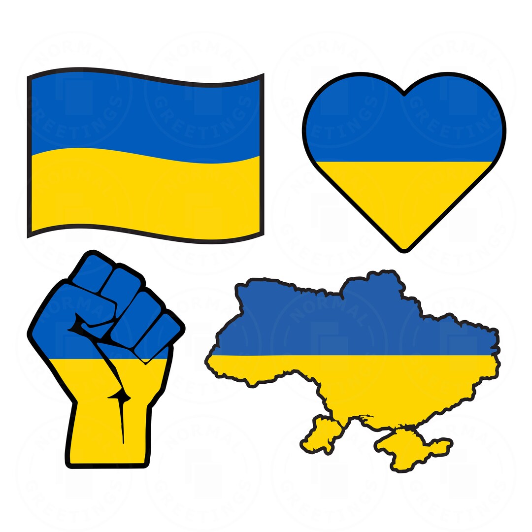 Ukraine SVG PNG Bundle Ukrainian Flag Ukrainian Pride Eastern Europe ...