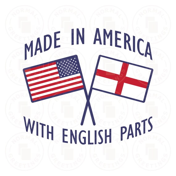 English American Flag