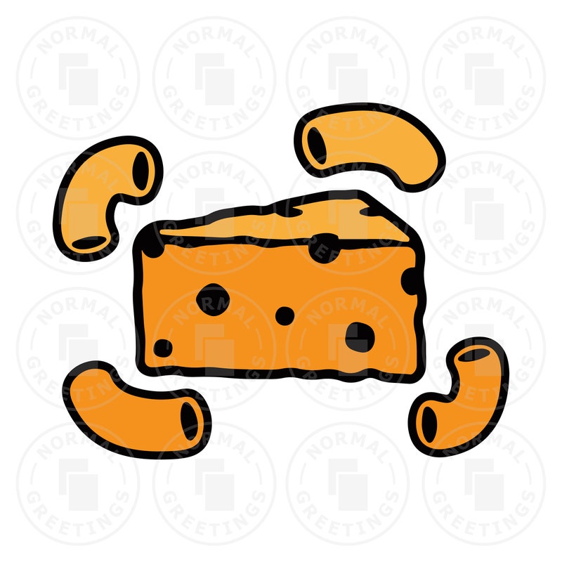 Mac and Cheese Clip Art - Etsy