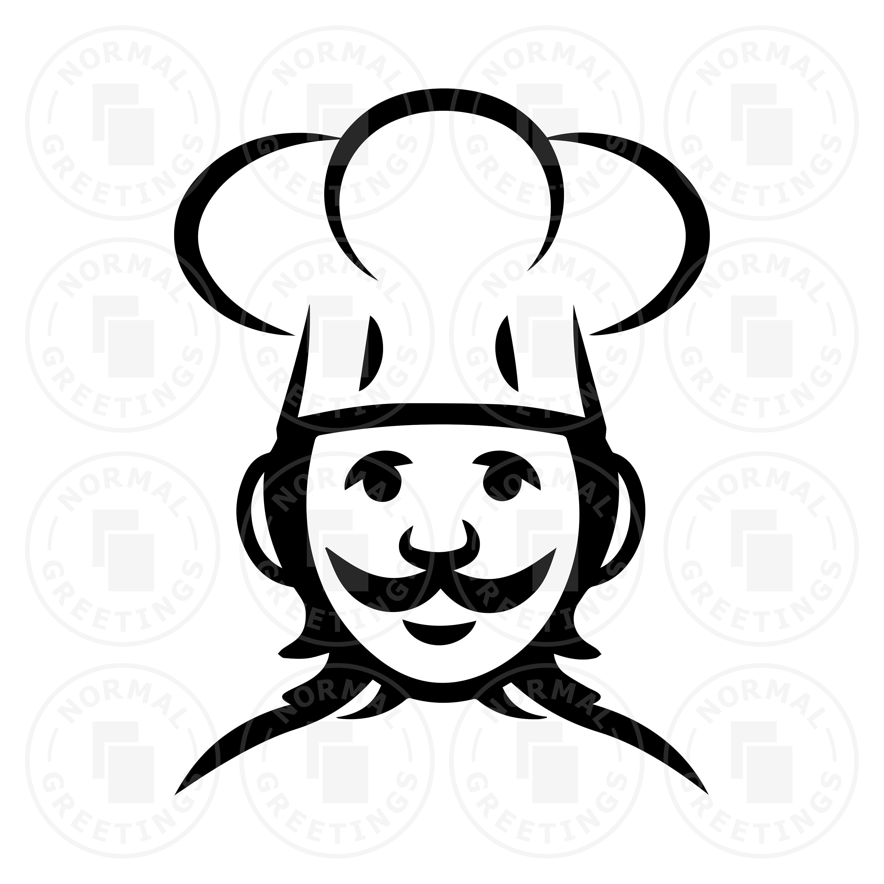 French Clip Art Black And White