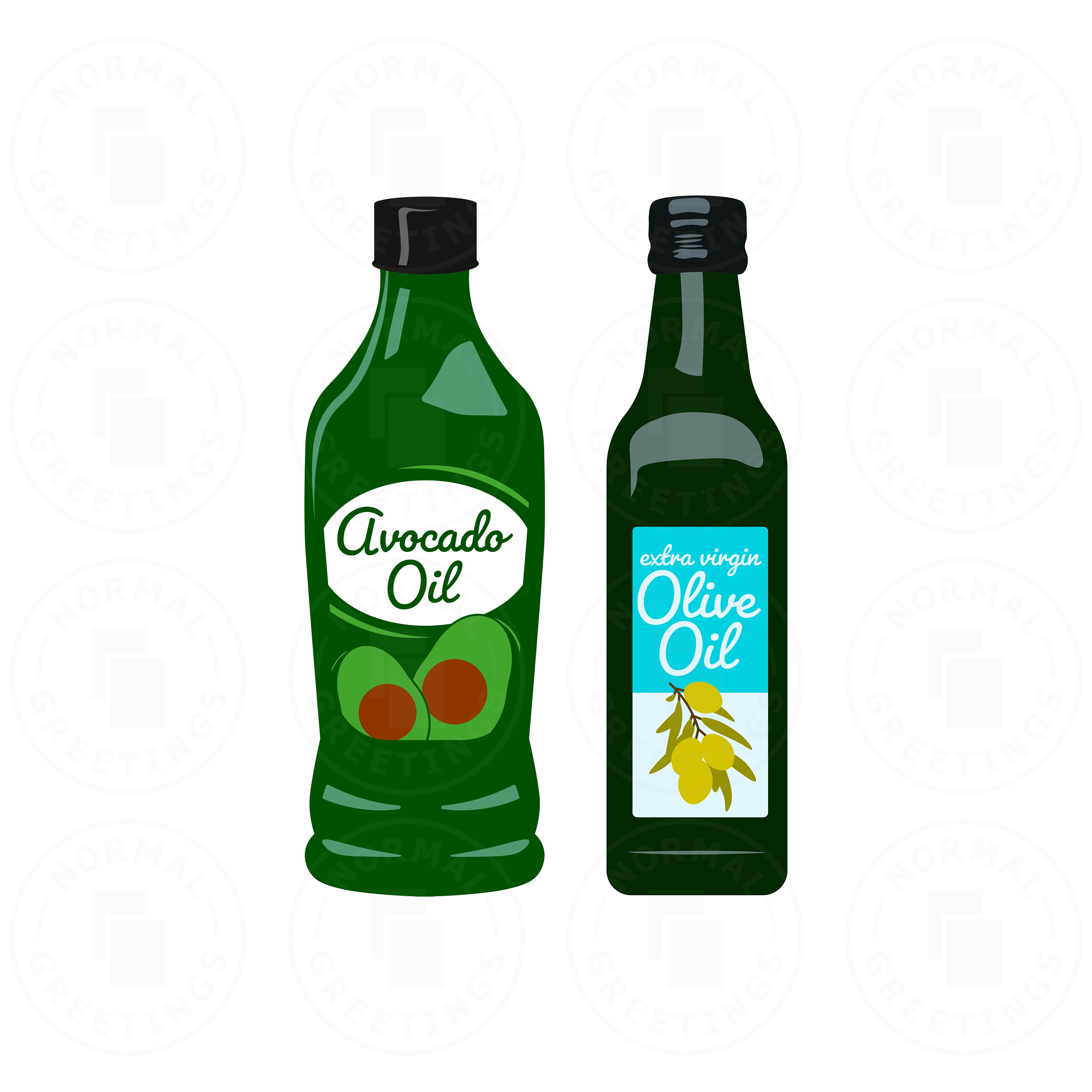 Avocado Oil SVG Olive Oil SVG Bundle Layered Cricut Files Cut - Etsy UK