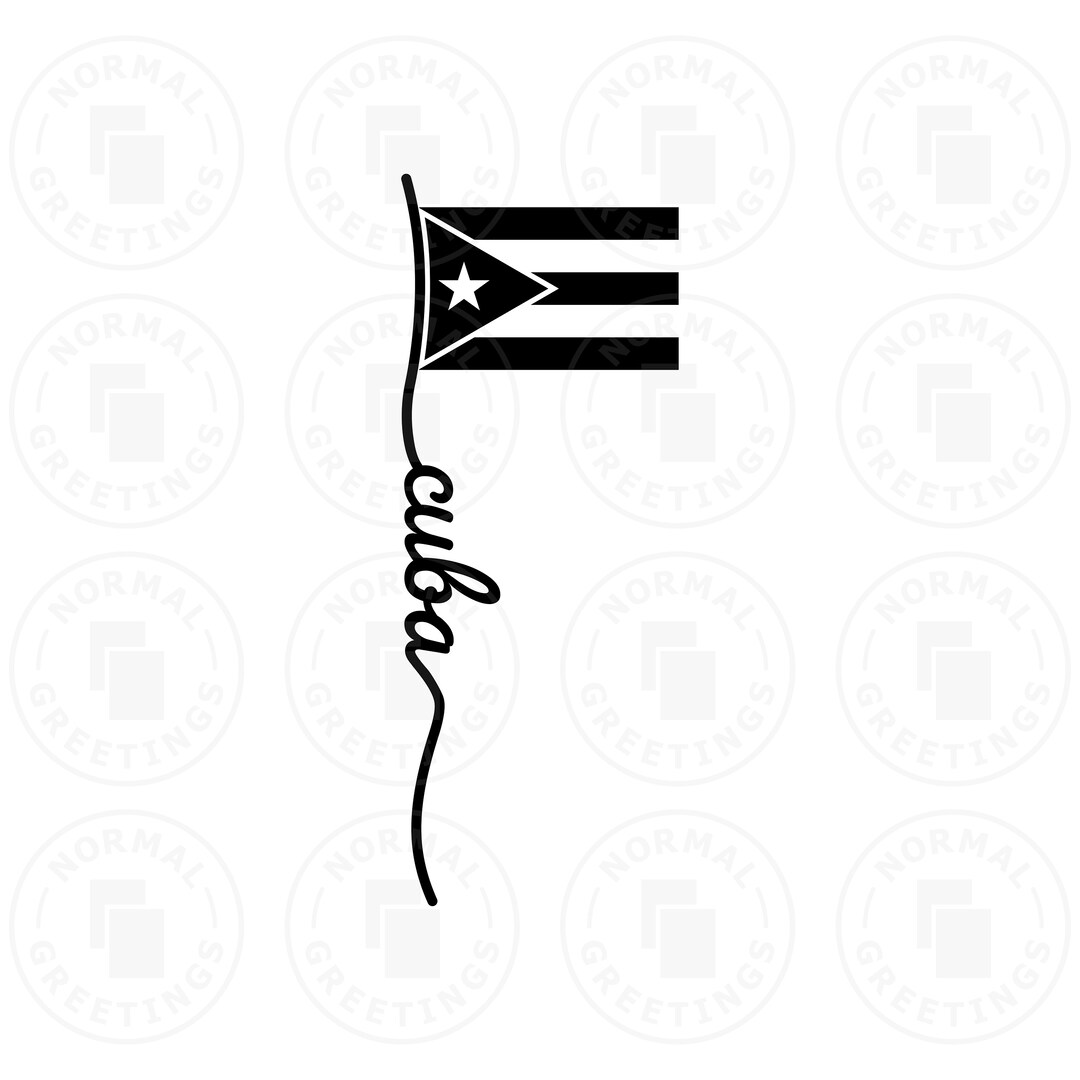 Flagpole Script SVG PNG Flag Bandera Cricut Files Cut Files Vector ...