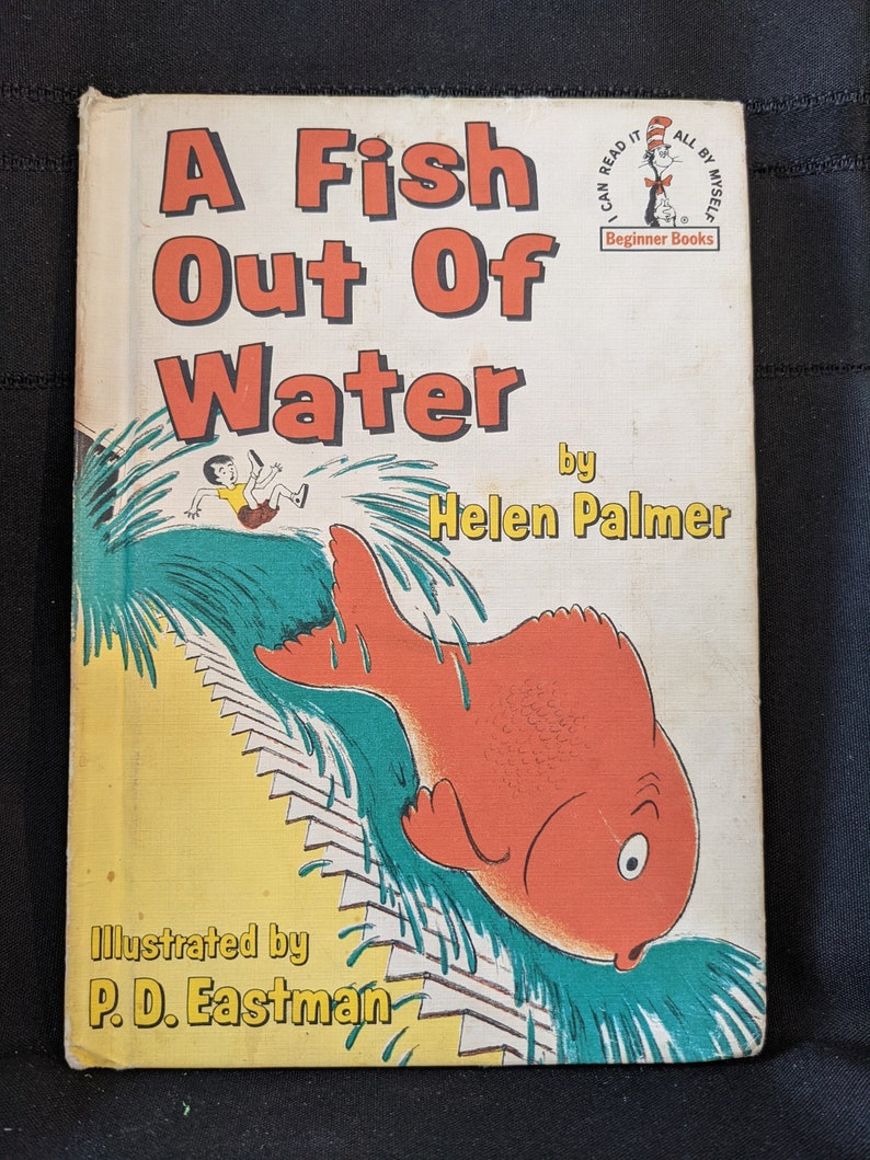 Vintage Dr. Seuss 1961 A Fish Out of Water - Etsy