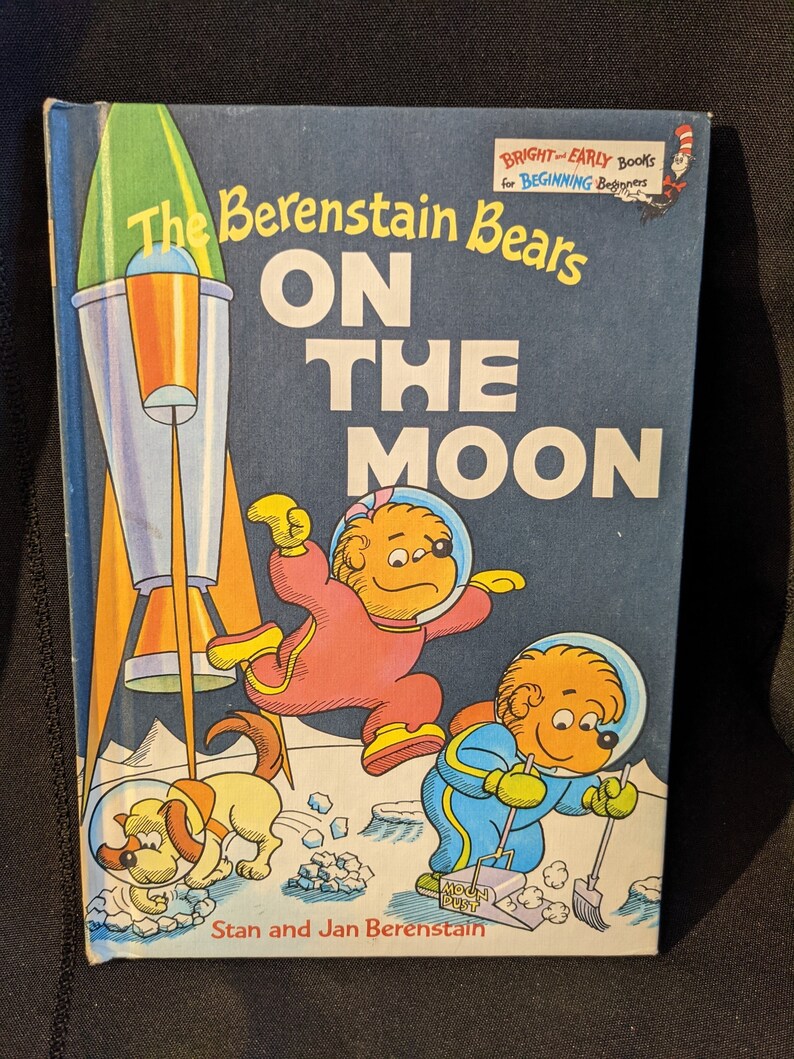 Vintage Dr. Seuss Book 1985 Berenstain Bears on the Moon | Etsy