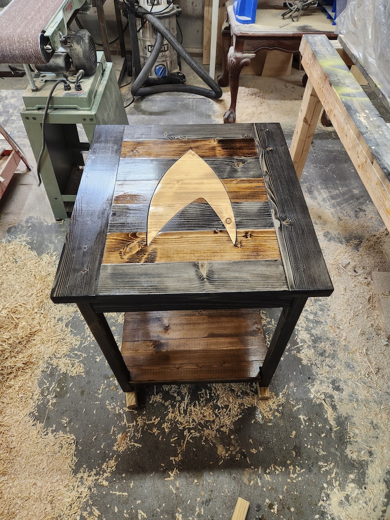Star Trek Side Table - Etsy