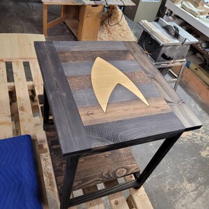 Star Trek Side Table - Etsy