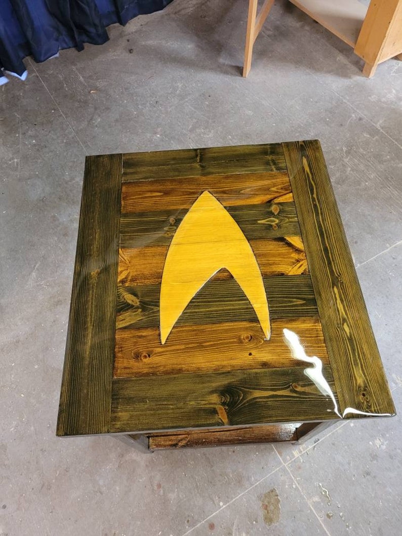 Star Trek Side Table - Etsy