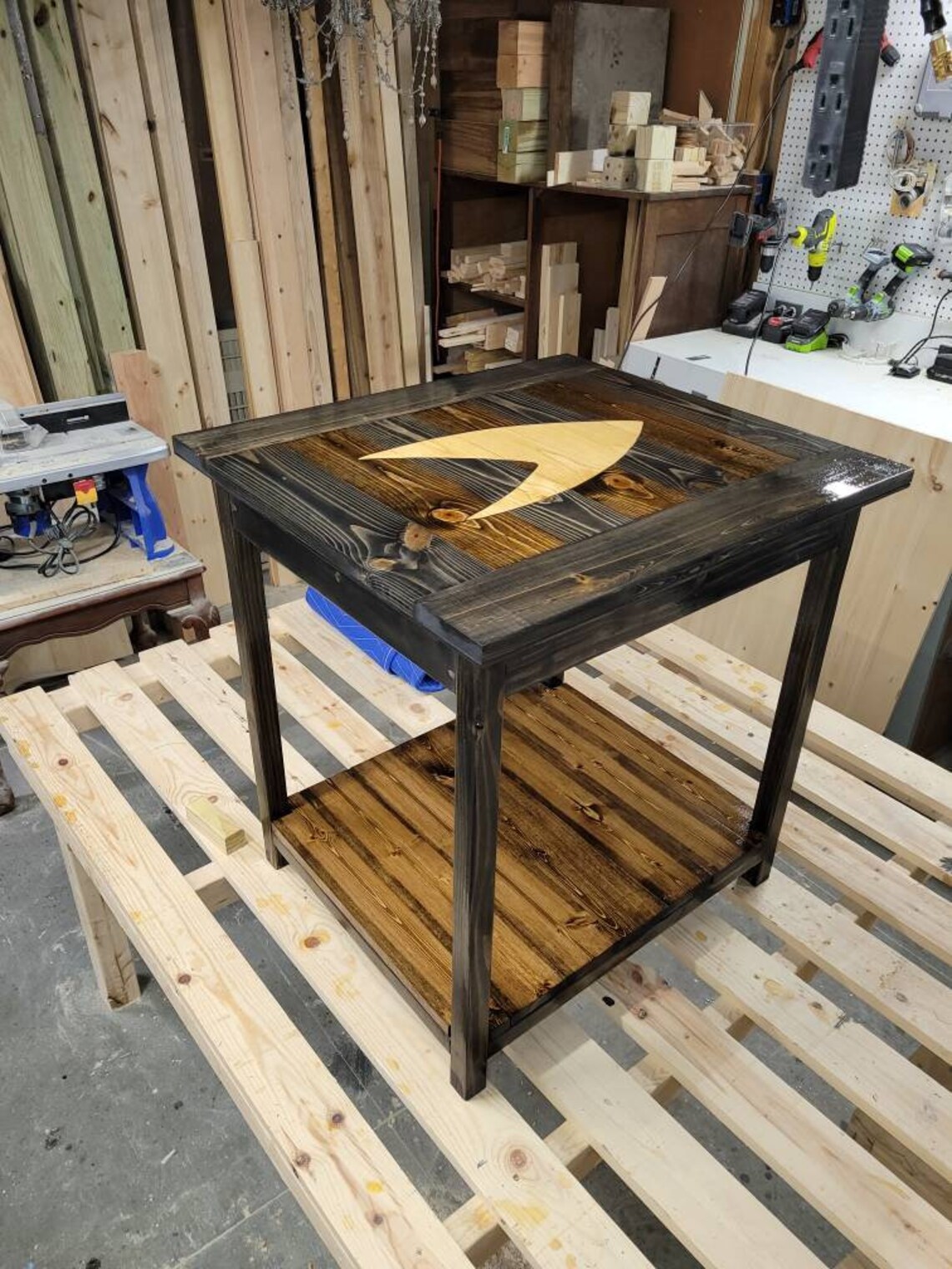 Star Trek Side Table - Etsy