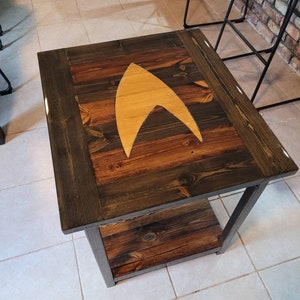 Star Trek Side Table - Etsy