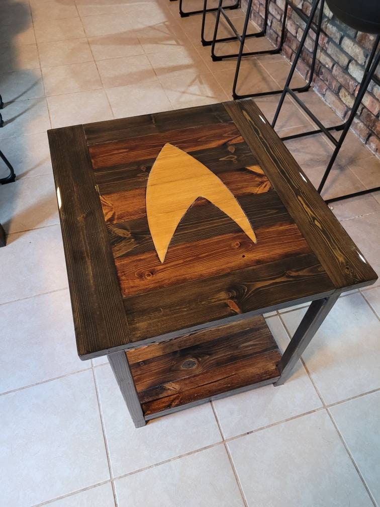 Star Trek Side Table - Etsy