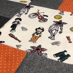 Stranger Things Patchwork Lap Quilt 40x56 - Etsy