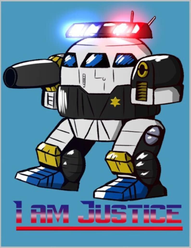 Battletech Sticker | Urbanmech Chibi, Police Urbie - Glossy Vinyl - Etsy