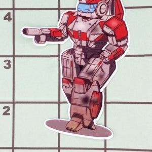 Cute Battletech Sticker | Phoenix Hawk - Etsy