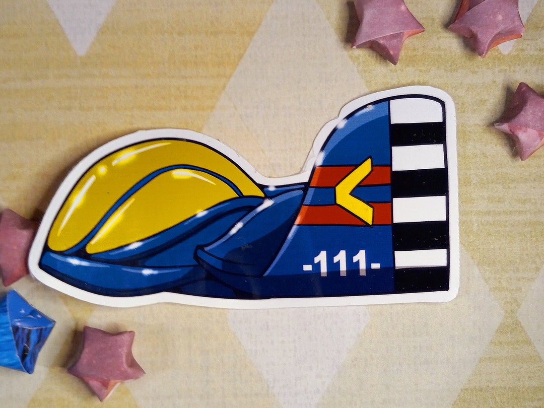 Blue Falcon F-zero Chibi Car - Etsy