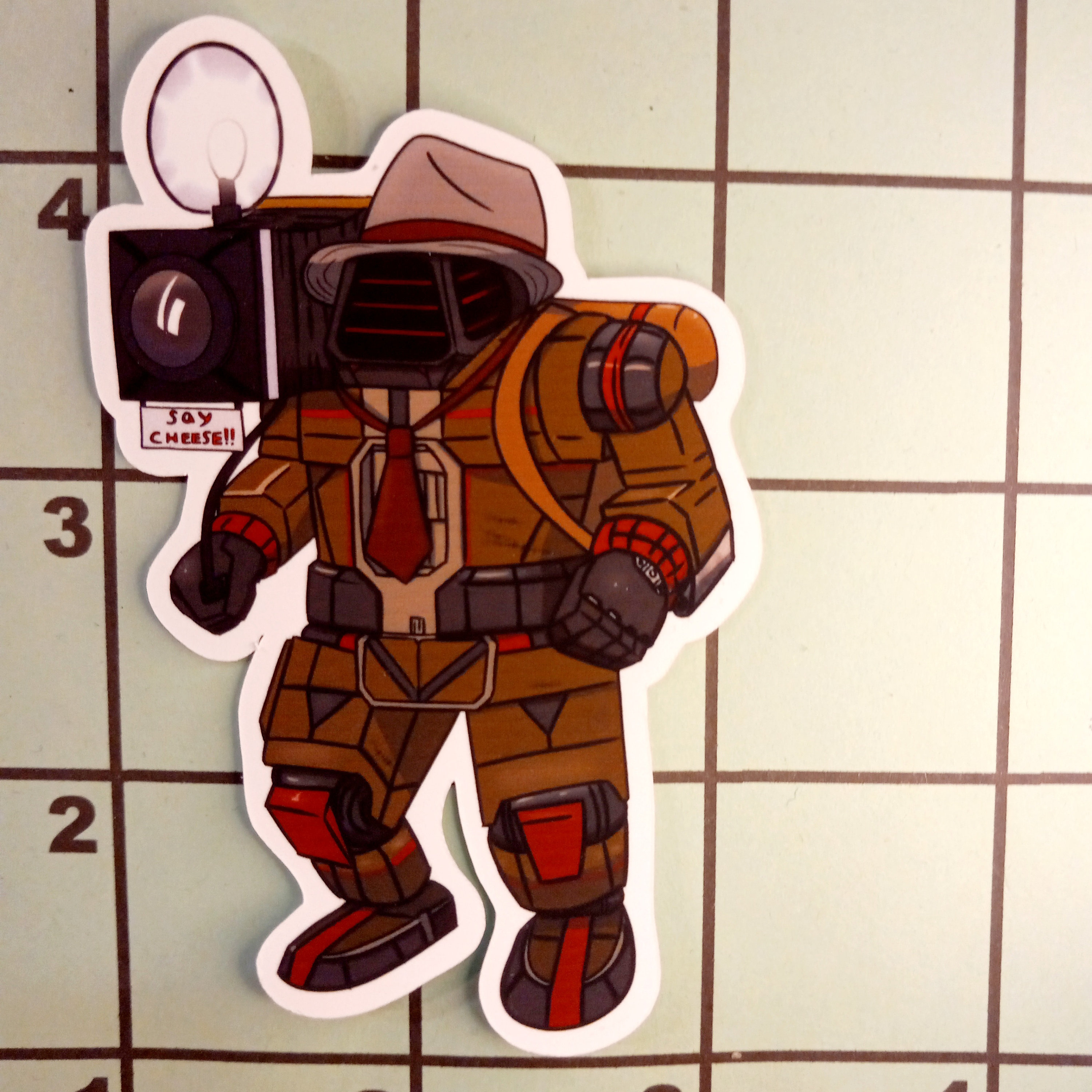 Cute Battletech Sticker Hunchback Chibi - Etsy