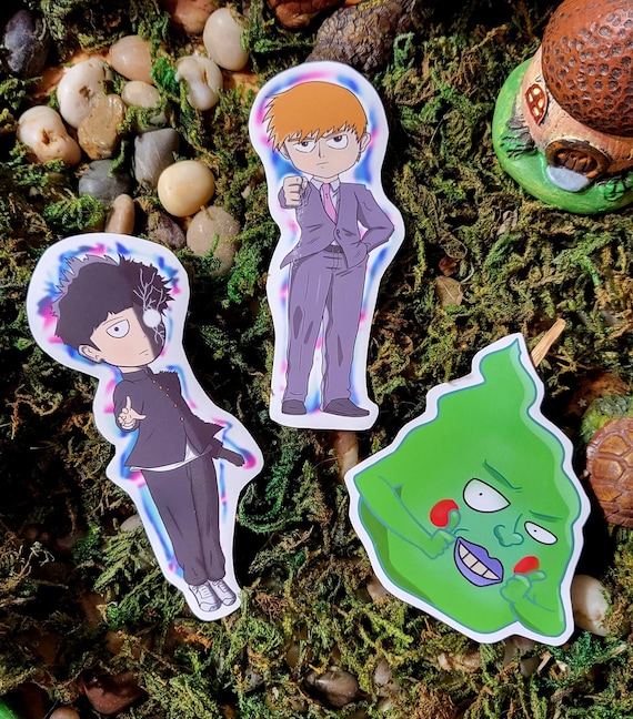 Mob Vinyl Stickers Mob Reigen Dimple - Etsy