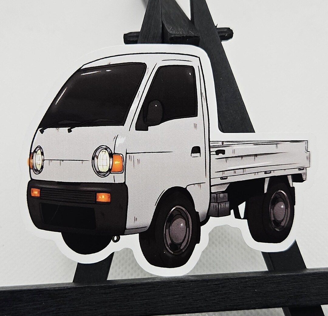 Kei Truck Chibi Car Sticker - Glossy Vinyl - Etsy