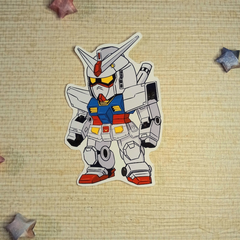 Gundam Sticker - Etsy