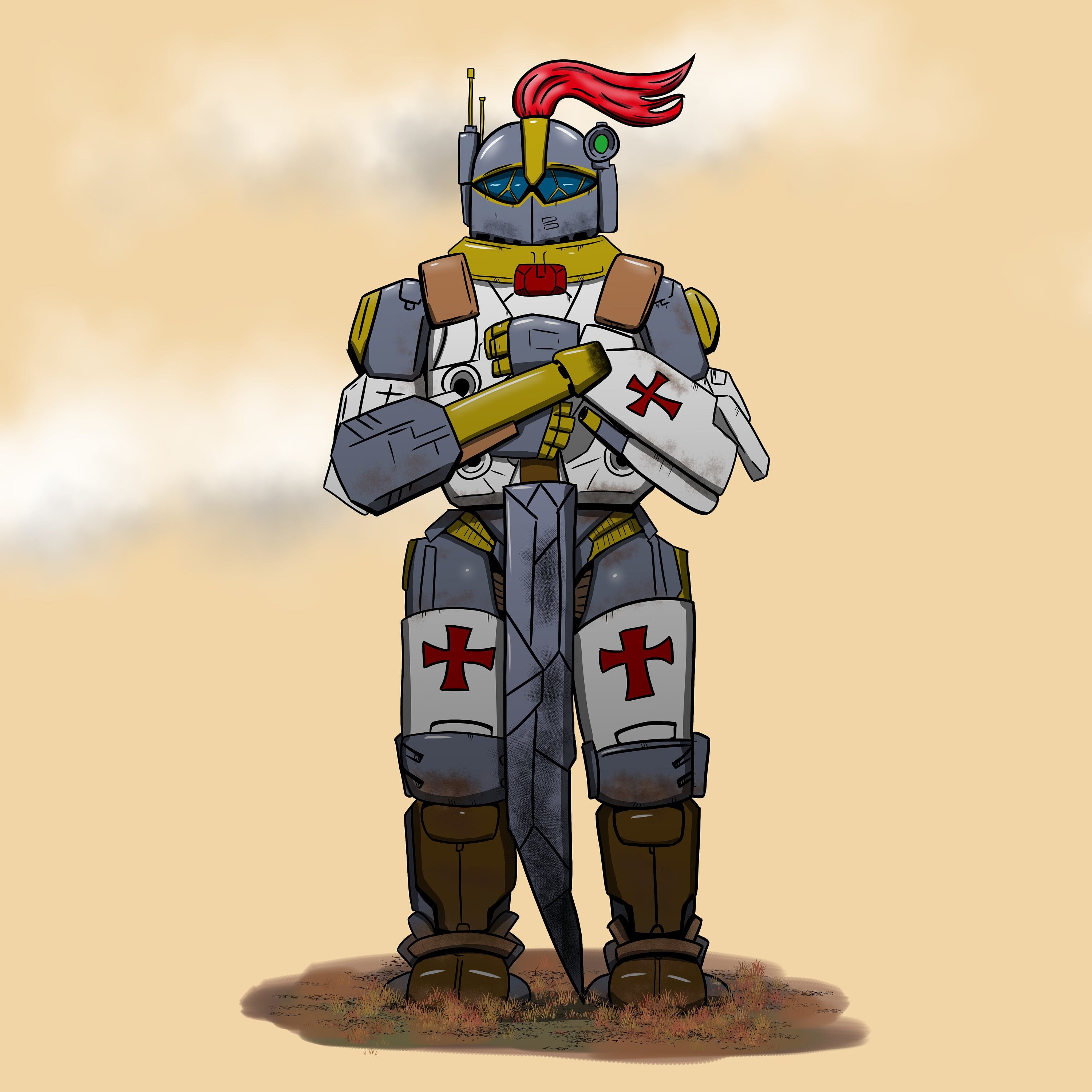 Battletech Chibi Commission Original Character Art - Etsy