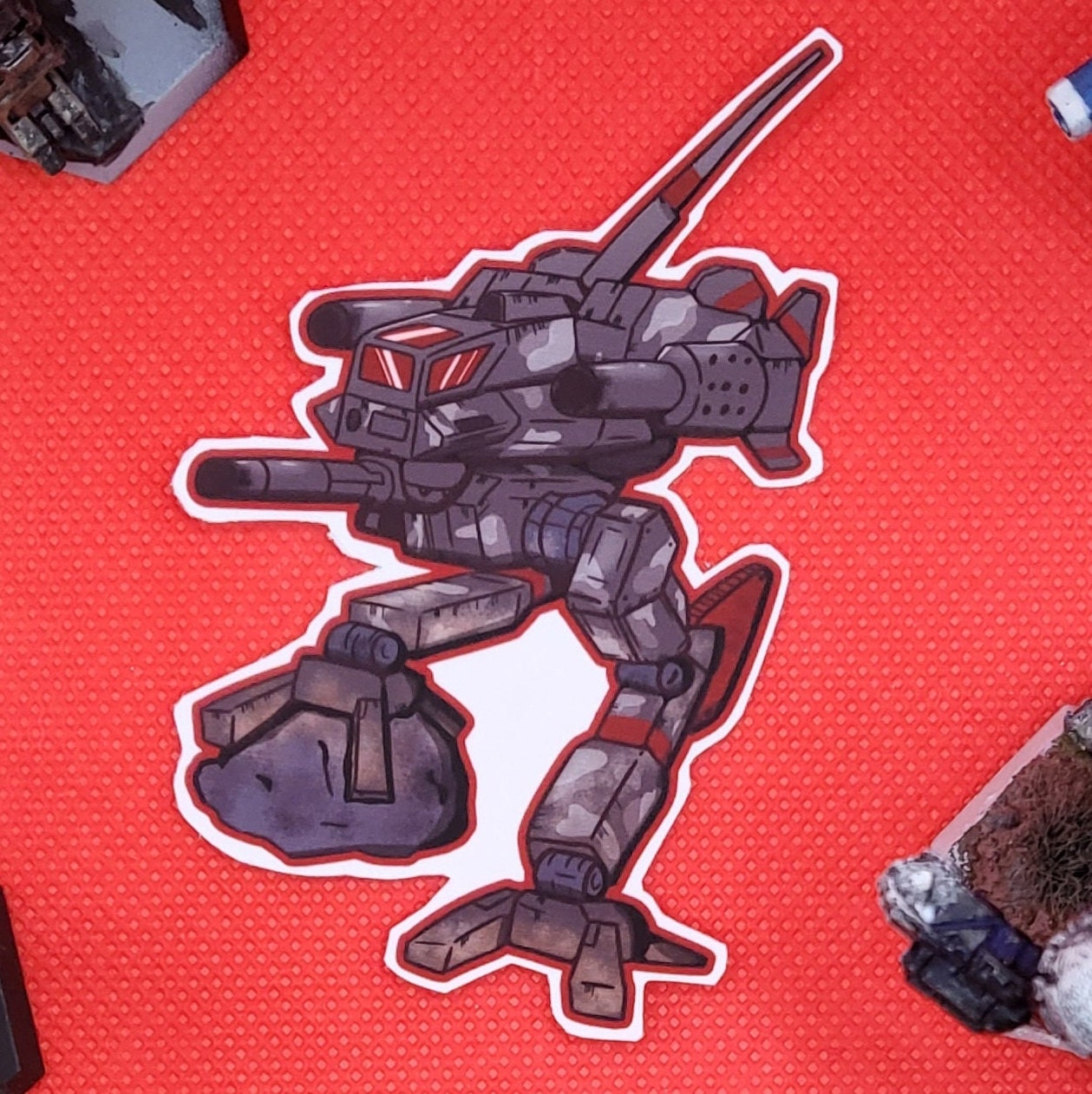 Cute Battletech Sticker Locust Chibi - Etsy