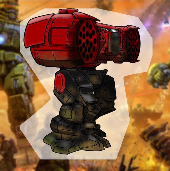 Cute Battletech Sticker Longbow - Etsy