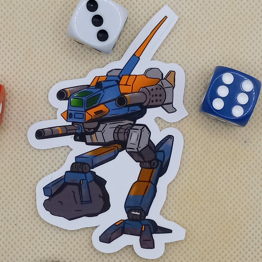 Cute Battletech Sticker Locust Chibi Crescent Hawks - Etsy UK