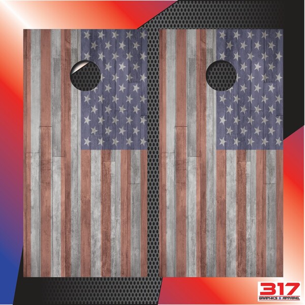 Bean Bag Toss Board Decal - Etsy