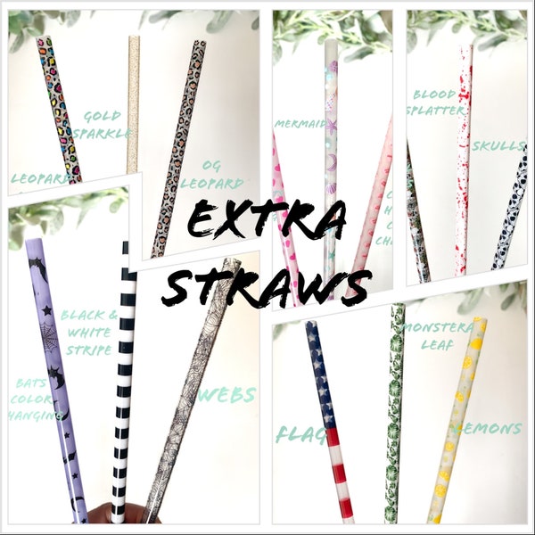 Heart Straws - Etsy